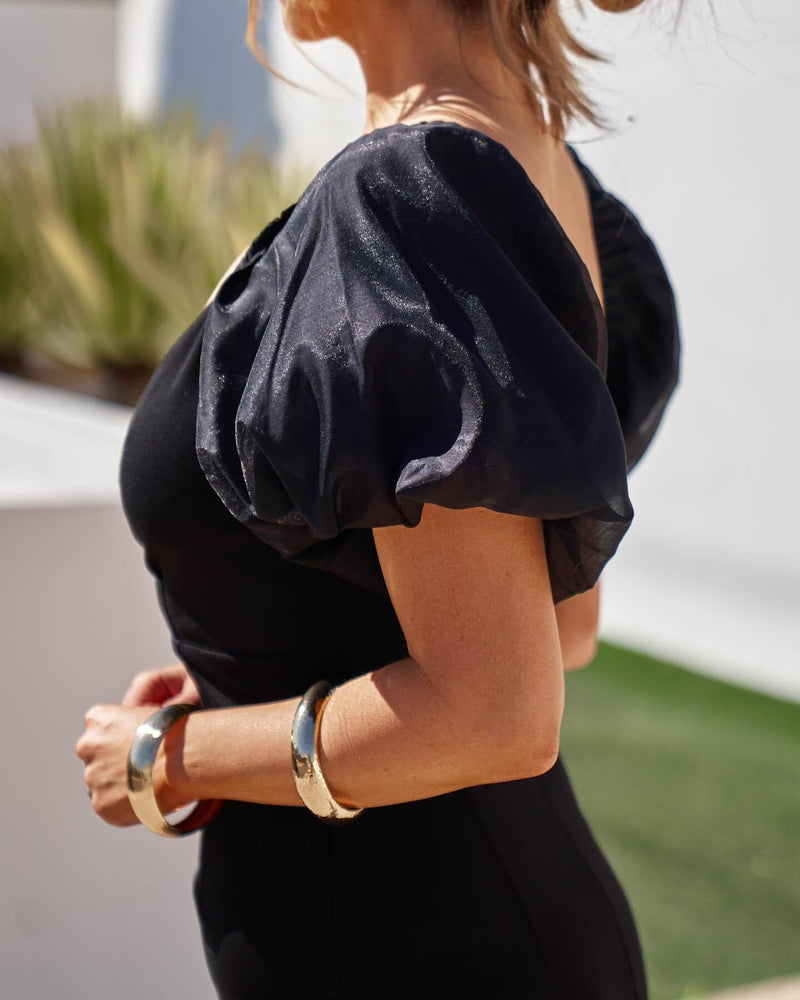 Jeslyn Dress-Black - Twosisters The Label